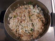 Rice and garbanzo beans